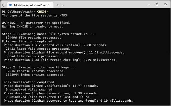 How To Check Hard Disk Health Using Cmd Step By Step Guide Qiling