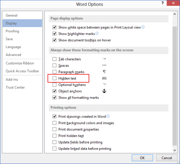 How To Show Hidden Image Text In Word And How To Unhide A Word Qiling
