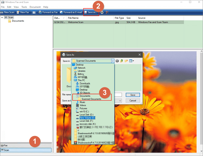 Where Do I Find My Scanned Files Scan Settings